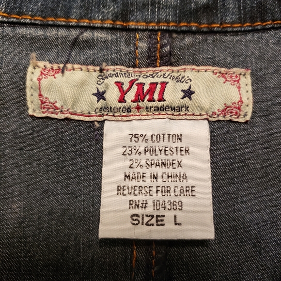 YMI | Jackets & Coats | Ymi Denim Jean Jacket Size L | Poshmark